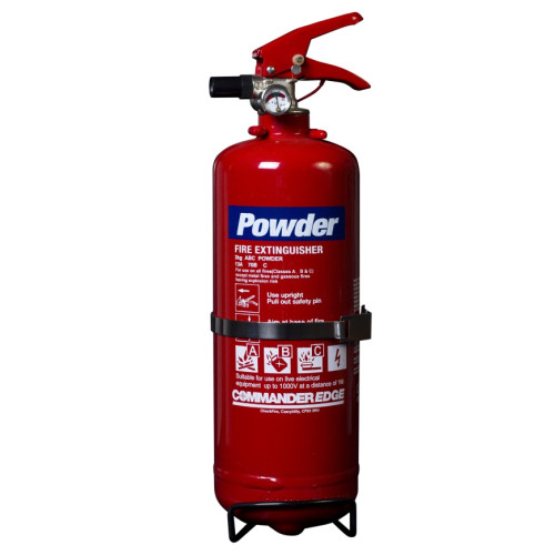 Simon Safety - 2kg Dry Powder Stored Pressure Fire Extinguisher