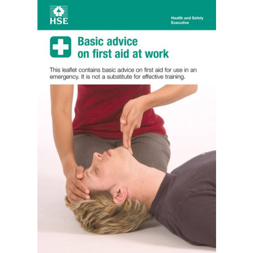 Simon Safety Basic Advice On First Aid At Work Single Leaflet