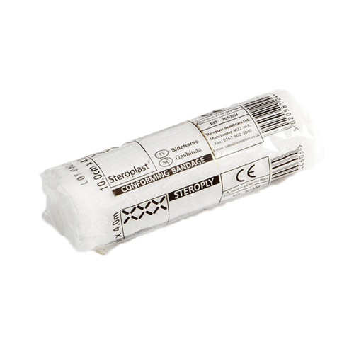 Simon Safety - White Conforming Bandage - 12x 10cm x 4m