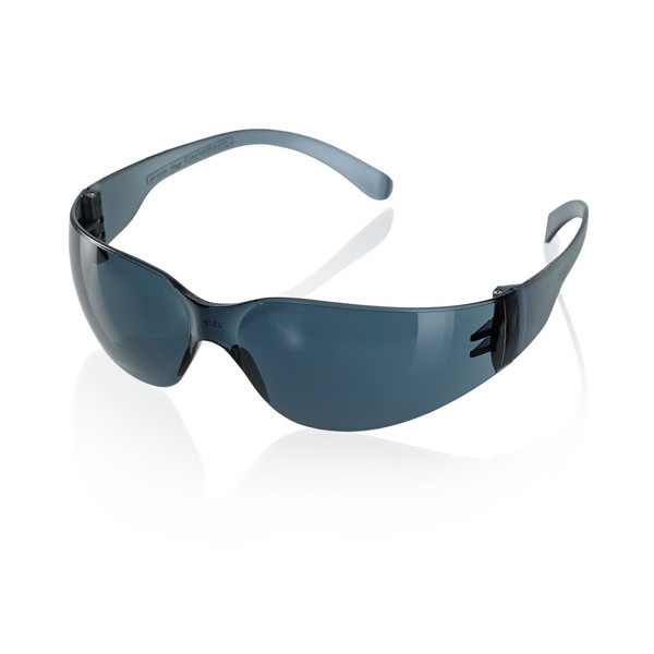 Simon Safety - Wraparound Safety Spectacle - Grey Lens