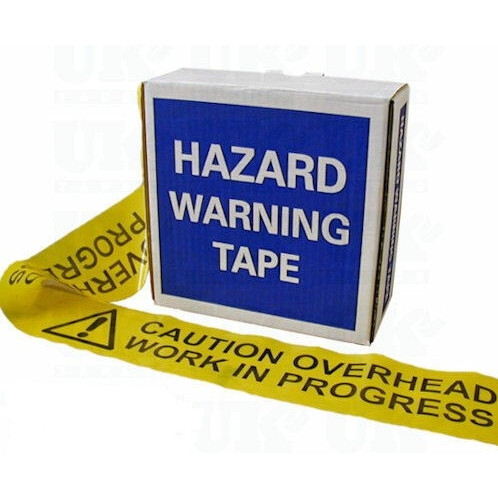 Simon Safety - Barrier Tape - Overhead Work In Progress