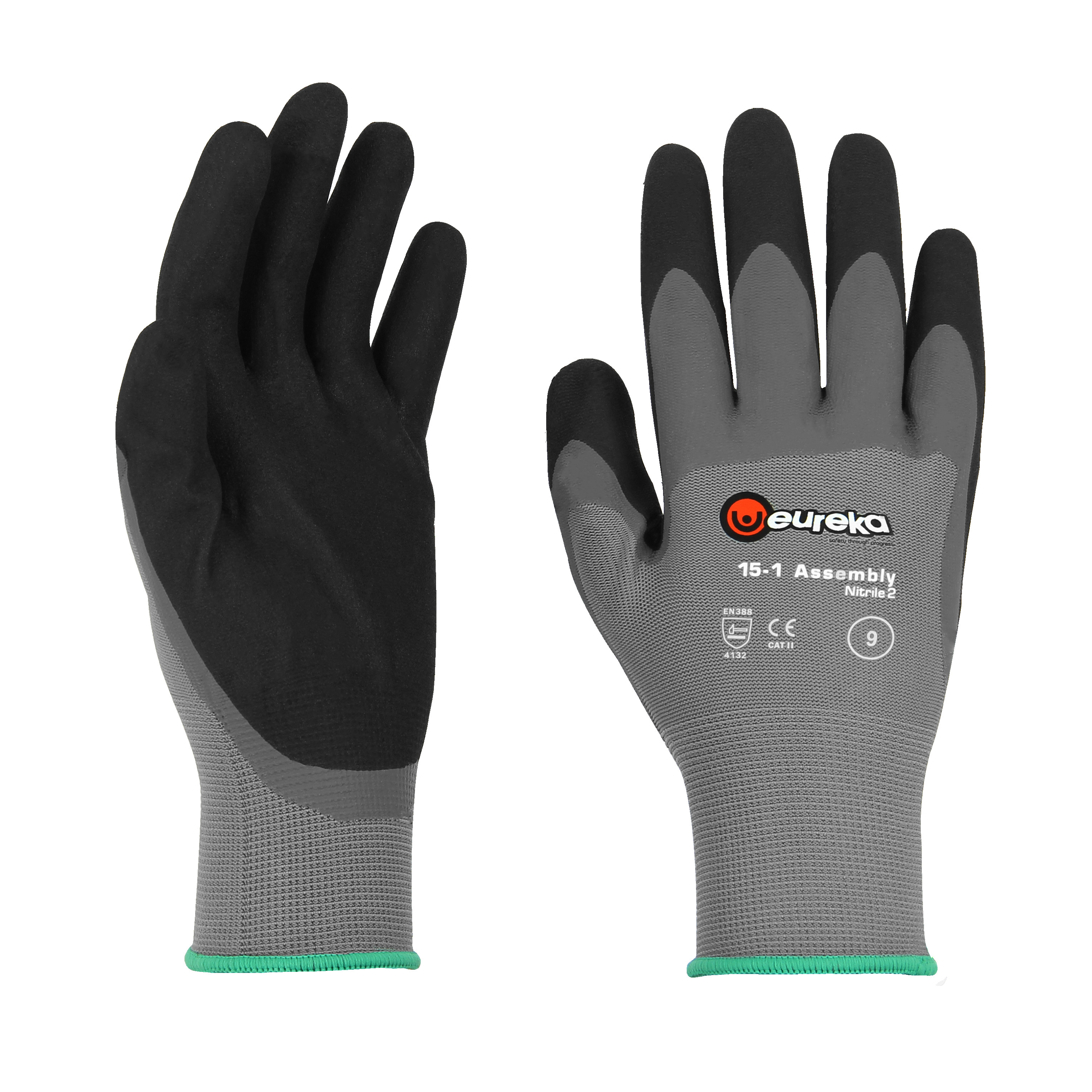 Simon Safety - Eureka 15-1 Assembly Nitrile 2 Full Glove - Size 10