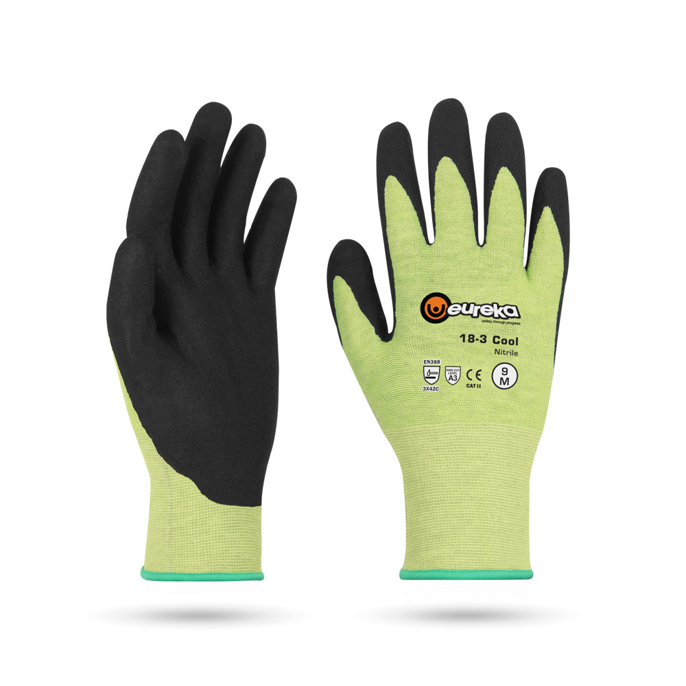 Simon Safety - Eureka 18-3 Cool Nitrile Glove - Size 8